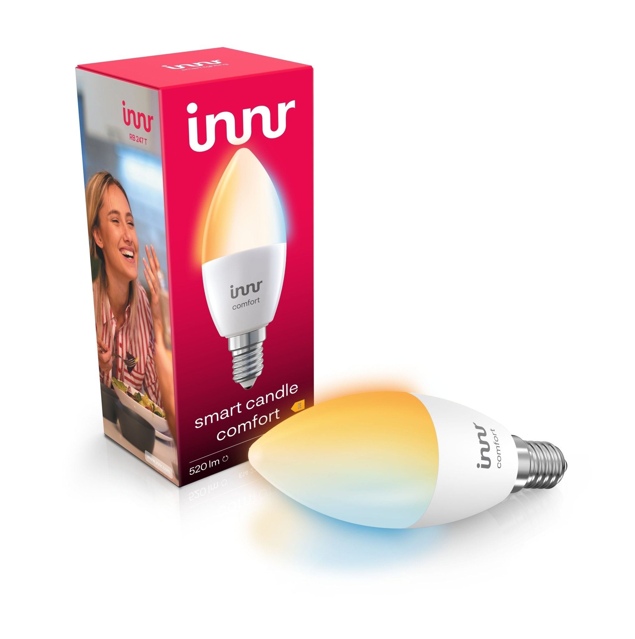 Innr Zigbee Smart Candle Comfort E14 – Innr Lighting